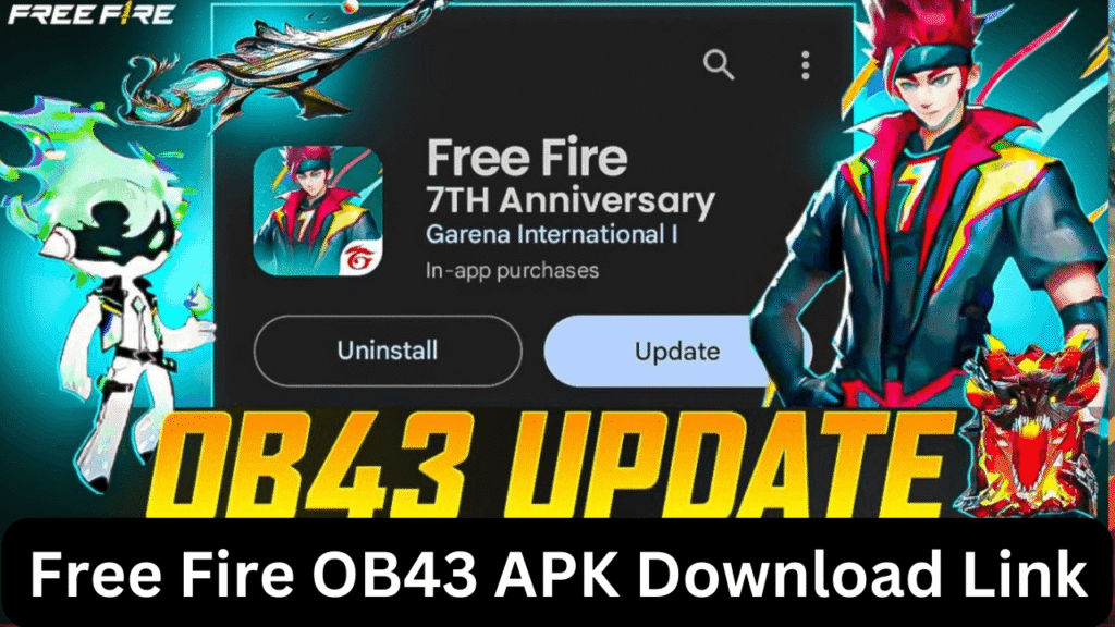Free Fire OB43 APK Download Link How To Install Check Now Free Fire OB43 APK Download Link How To Install Check Now